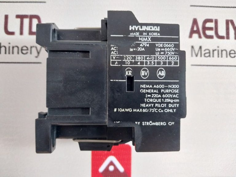 Hyundai Hmx 22 Control Relay - Aeliya Marine