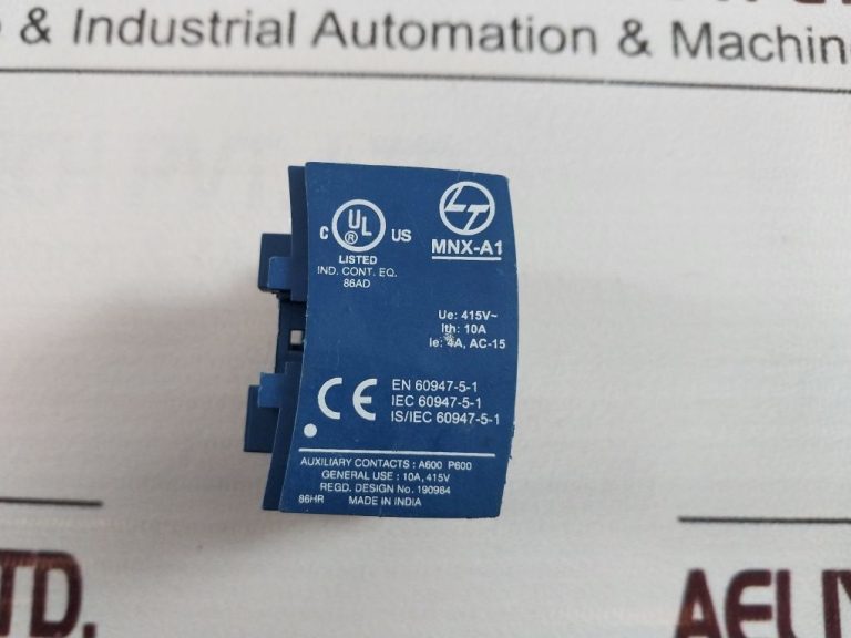 L&t Mnx-a1 Contactor Block - Aeliya Marine