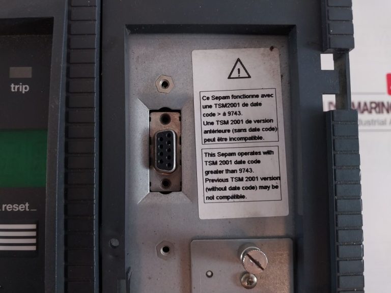 Merlin Gerin Sepam 2000 Protection Relay - Aeliya Marine