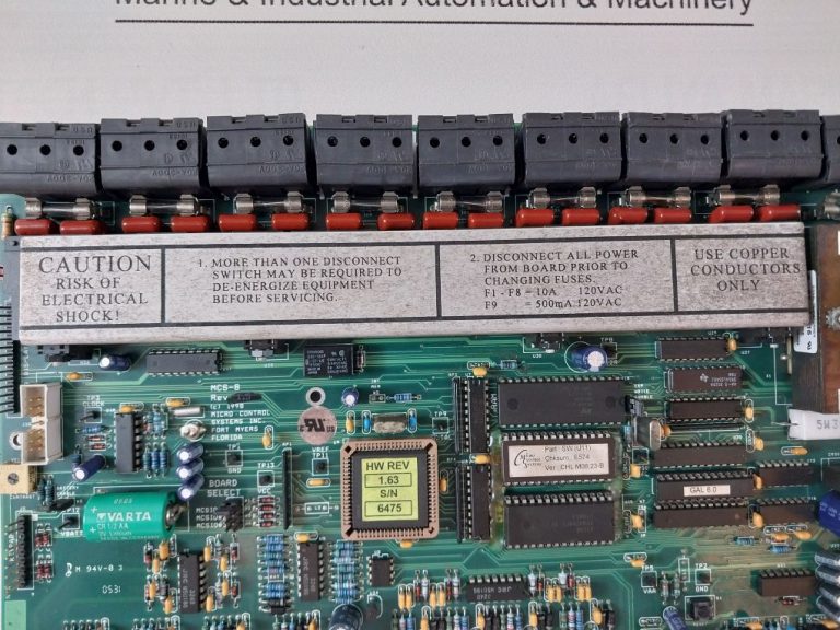 Micro Control Systems 980831 Pcb Card 94v - Aeliya Marine