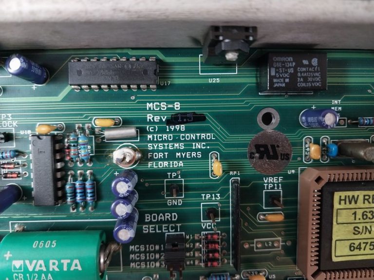 Micro Control Systems 980831 Pcb Card 94v - Aeliya Marine