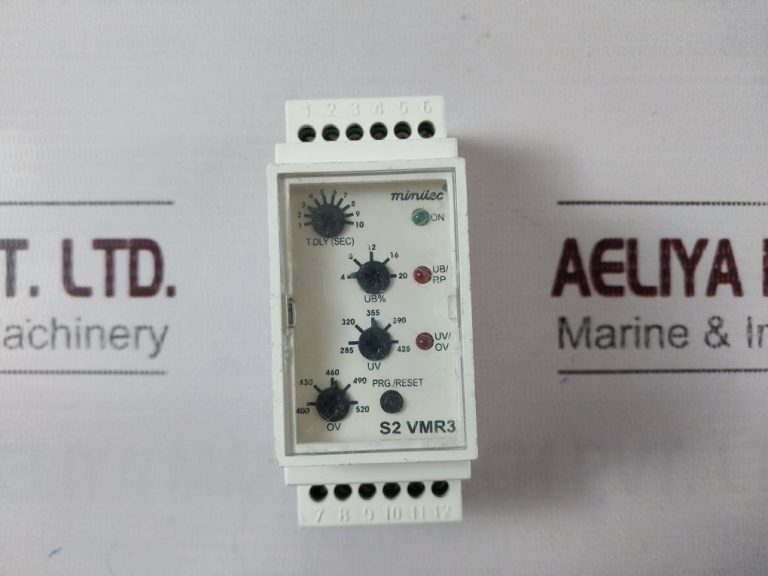Minilec S2 Vmr3 Phase Failure Relay 440v - Aeliya Marine