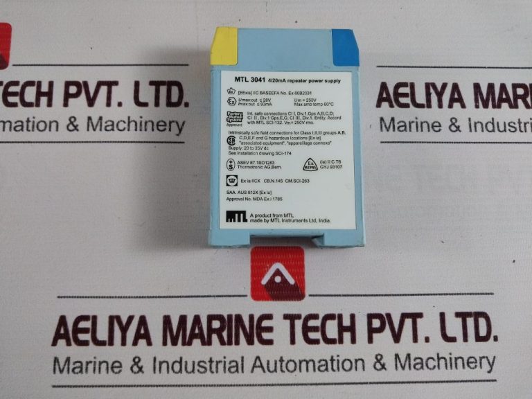 Mtl Instruments Mtl3041 4/20ma Repeater Power Supply - Aeliya Marine