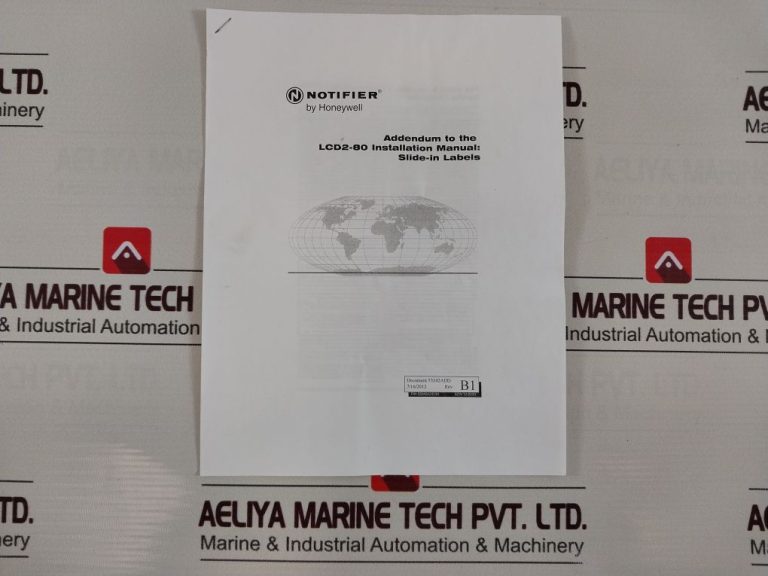 Notifier Honeywell Lcd2-80 Backlit Lcd Annunciator - Aeliya Marine
