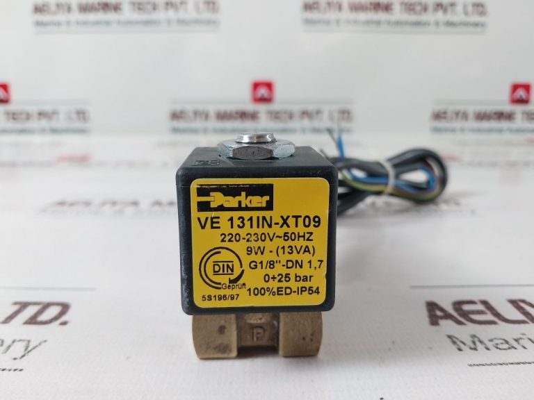 Parker Ve 131in-xt09 Solenoid Valve Coil - Aeliya Marine