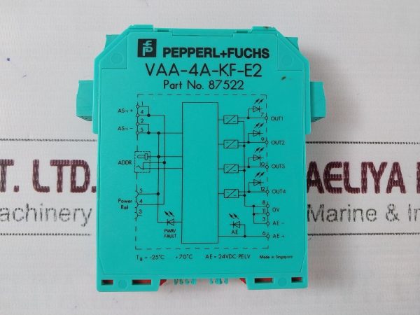 Pepperl+fuchs Vaa-4a-kf-e2 Interface Module - Aeliya Marine