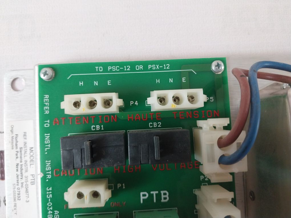 Siemens Ptb Power Termination Board 575-033390 - Aeliya Marine