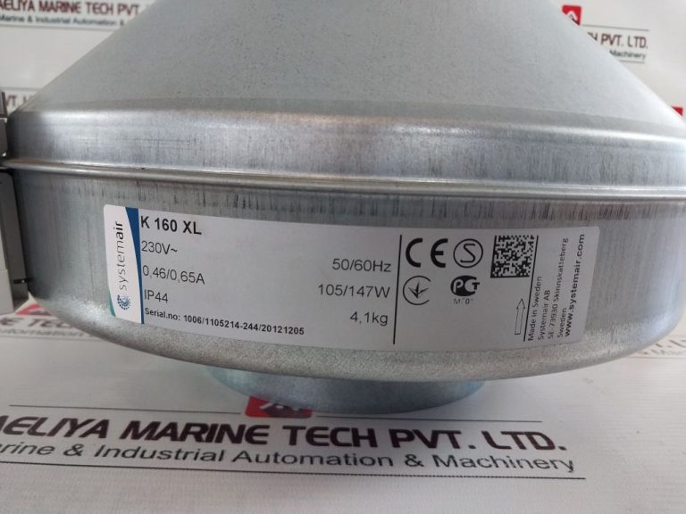 Systemair K 160 Xl Ac Circular Duct Fan - Aeliya Marine