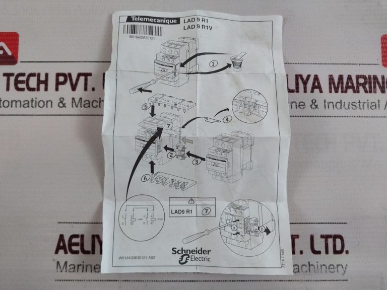 Telemecanique Schneider Lad9r1v Mechanical Interlock Kit - Aeliya Marine