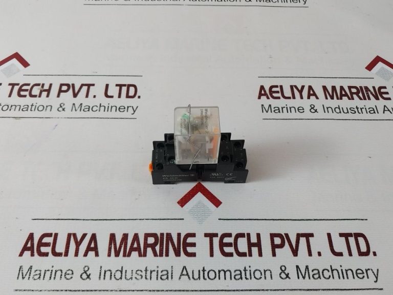 Weidmuller Drm270024l Relay With Base - Aeliya Marine
