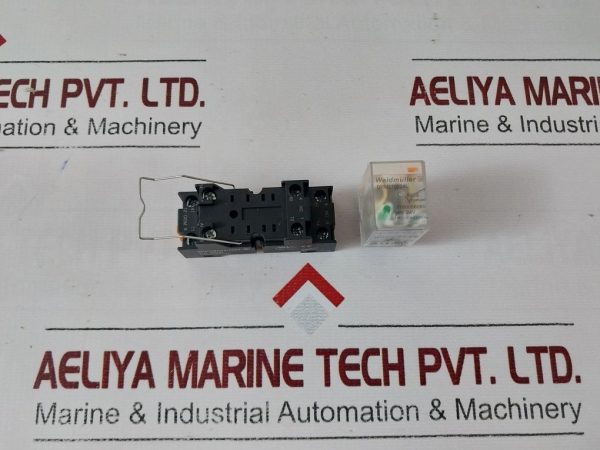 Weidmuller Drm270024l Relay With Base - Aeliya Marine
