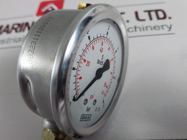 Wika 212.53.063 Hydraulic Bourdon Tube Pressure Gauge - Aeliya Marine