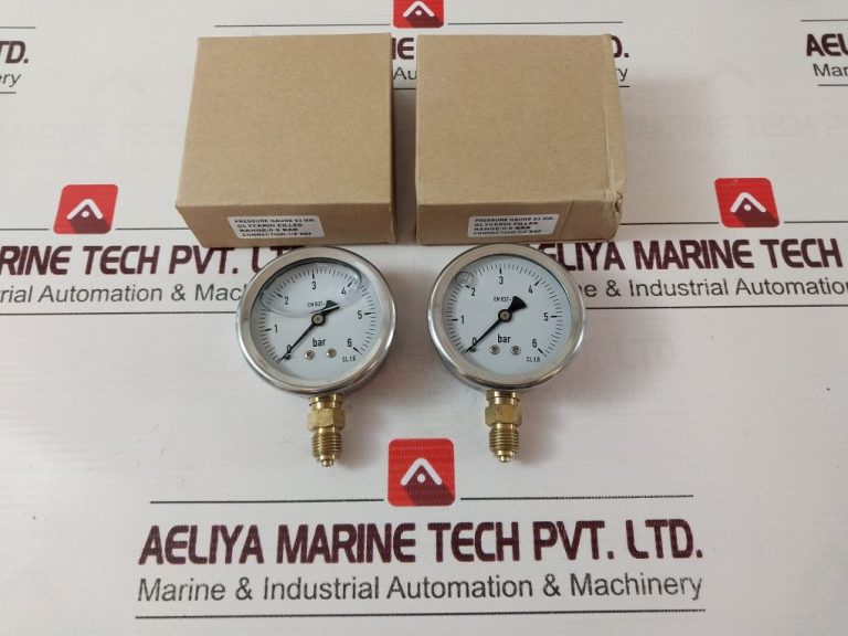 Wika En837-1 Pressure Gauge 63 Mm - Aeliya Marine