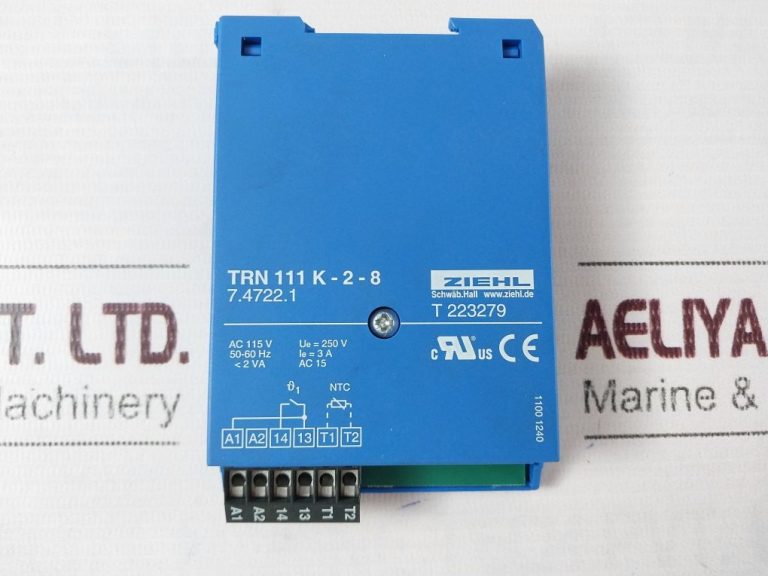 Ziehl Trn 111 K-2-8 Thermistor Controller - Aeliya Marine