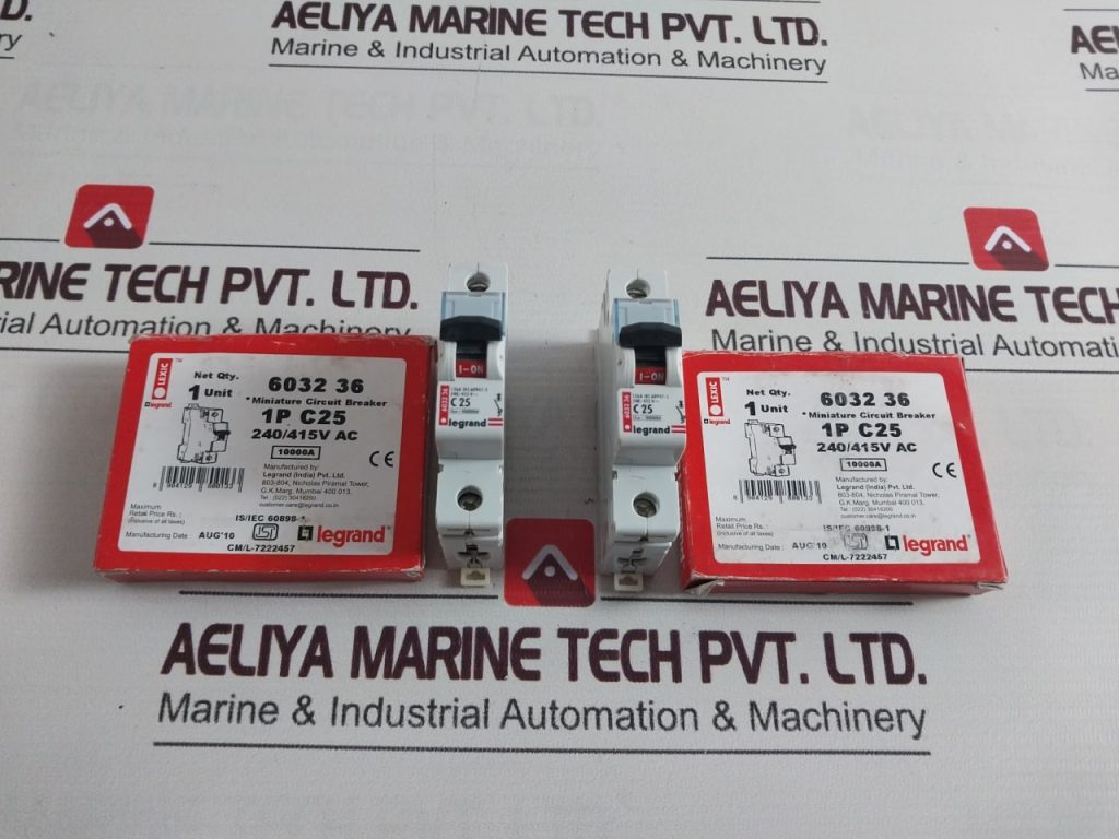 Legrand C25 Miniature Circuit Breaker 415v - Aeliya Marine
