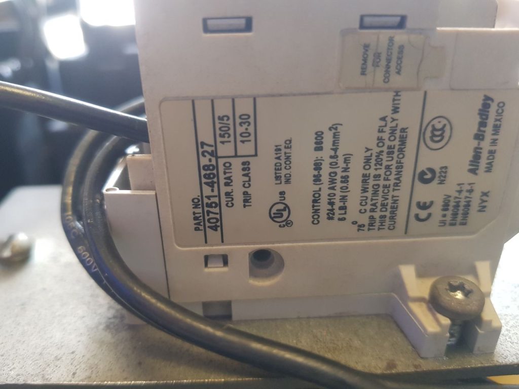 Allen-bradley A-b Quality 592-eehe Overload Relay With Current ...