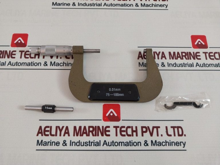0.01 Mm Mechanical Micrometer 75-100 Mm - Aeliya Marine