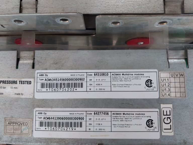 Abb Acs600 Multidrive Modules - Aeliya Marine