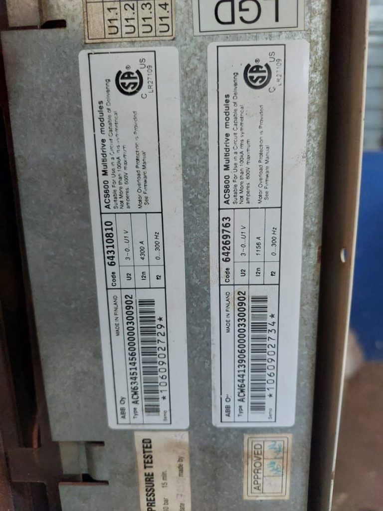 Abb Acs600 Multidrive Modules - Aeliya Marine