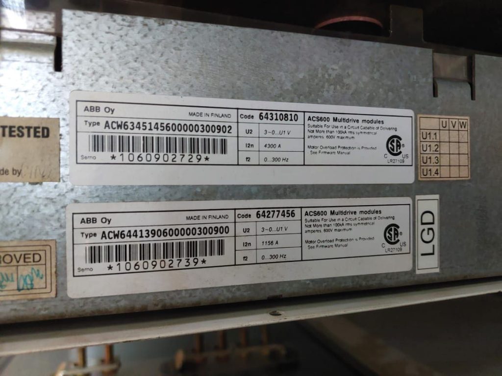 Abb Acs600 Multidrive Modules - Aeliya Marine