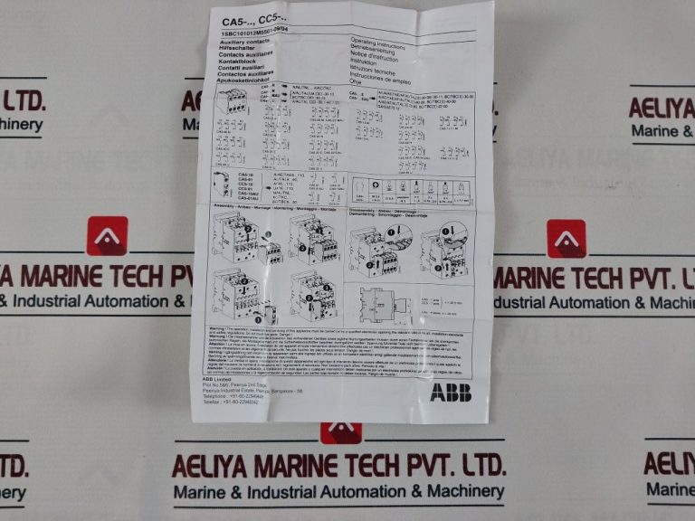 Abb Ca5-22e Auxiliary Contact Block - Aeliya Marine