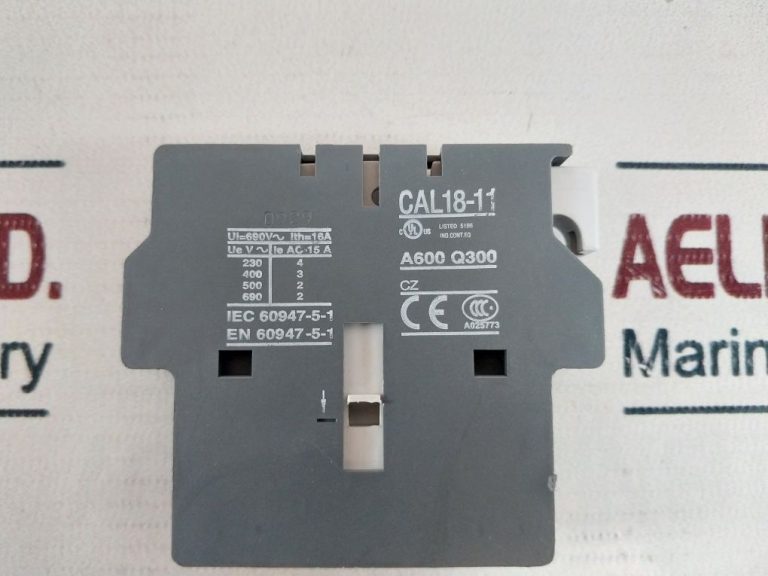 Abb Cal18-11 Auxiliary Contact Block - Aeliya Marine