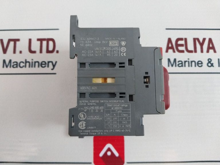 Abb Ot45e3 Disconnect Switch - Aeliya Marine