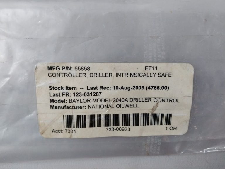 Baylor Nov- National Oilwell 2025 Brake Control - Aeliya Marine