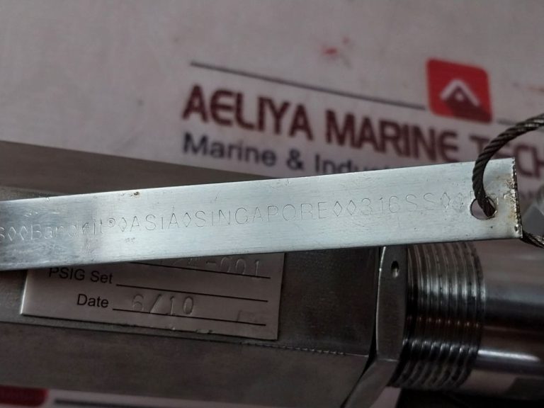 Cameron Nuflo 96608-a21b75gc Safety Relief Valve - Aeliya Marine