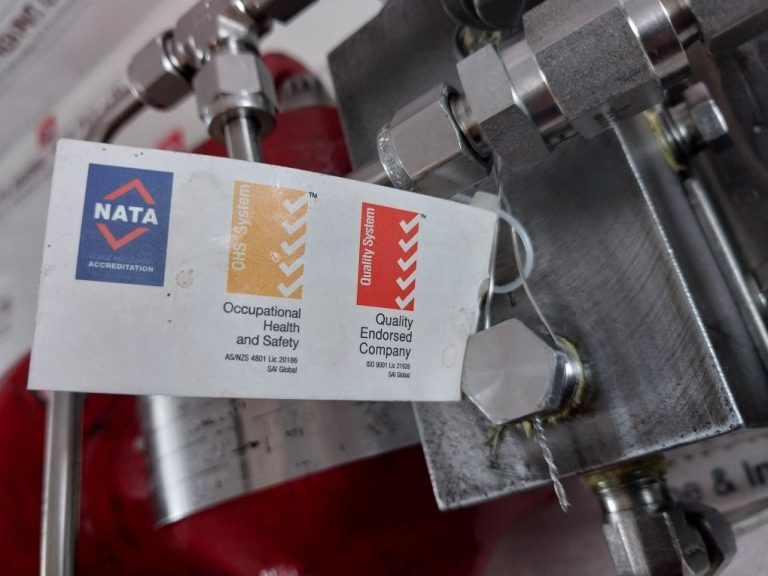 Cameron Swagelok 96605-421b35gc Nuflo Pilot-operated Safety Relief ...