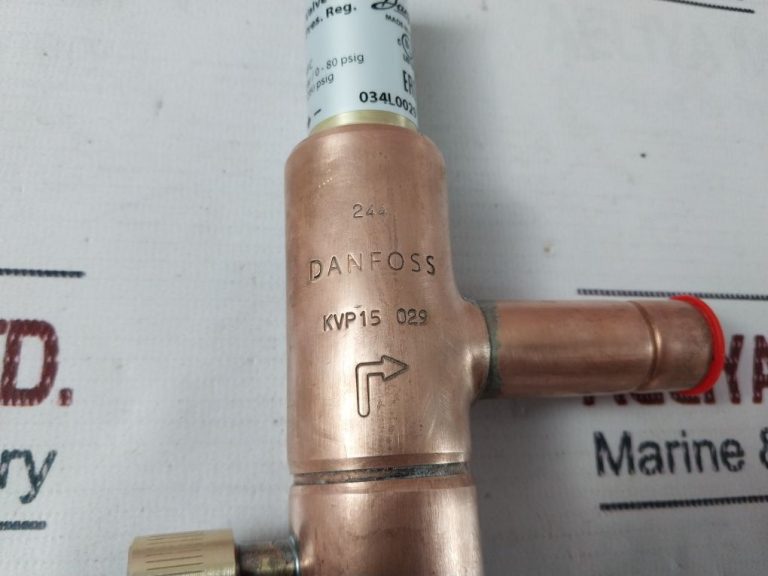 Danfoss Kvp 15 Evaporator Pressure Regulator - Aeliya Marine