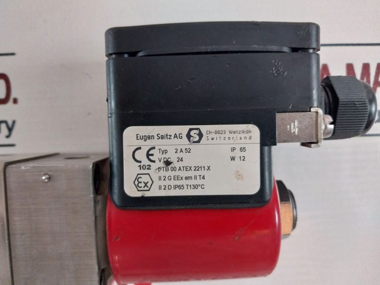 Eugen Seitz 2a52 Directional Valve With Coil - Aeliya Marine