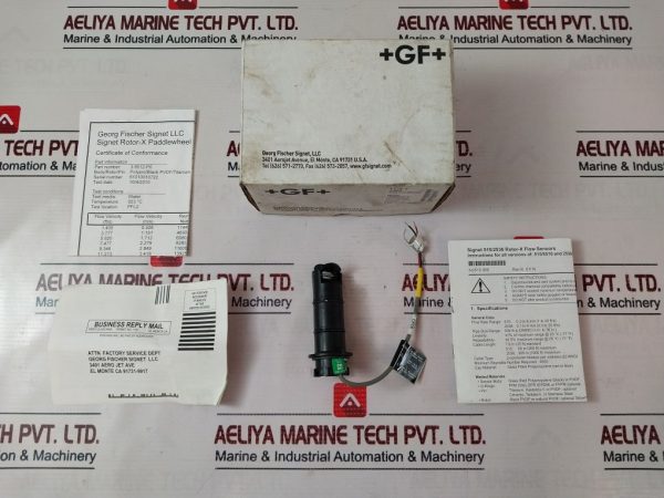 Georg Fischer Signet 3-8512-p0 Integral Mount Paddlewheel Flow Sensor ...