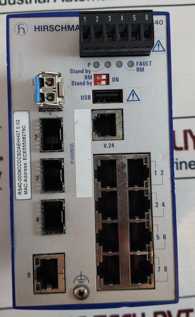Hirschmann Rs40 Rail Switch/ethernet Switch - Aeliya Marine