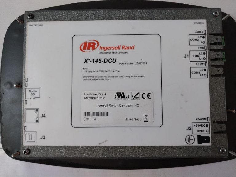 Ingersoll Rand Xe-145-dcu Air Compressor Controller 24 V - Aeliya Marine