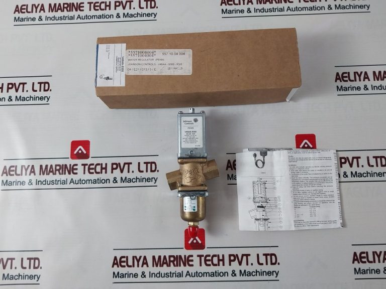 Johnson Controls V46aa-9300 Pressure Actuated Water Regulating Valve ...