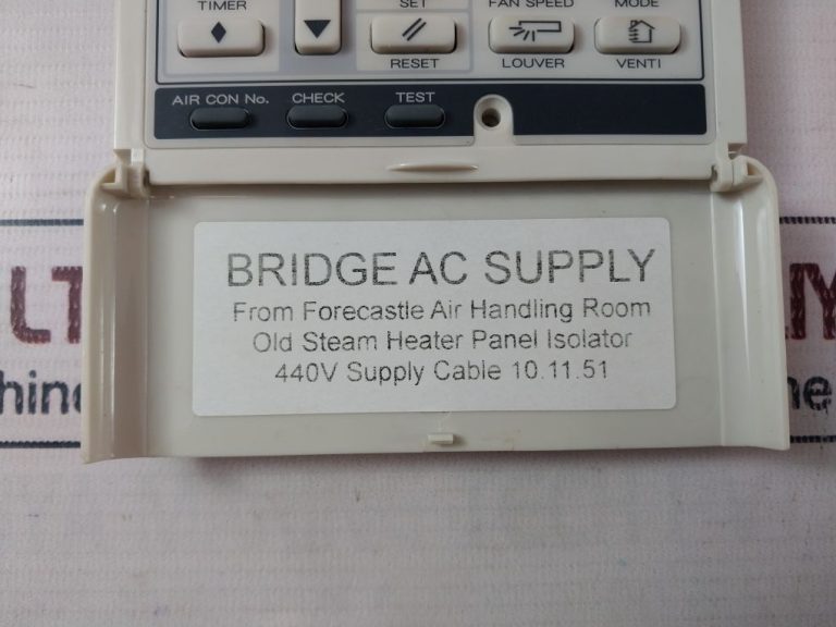 Mitsubishi Rc-e5 Wired Remote Control - Aeliya Marine