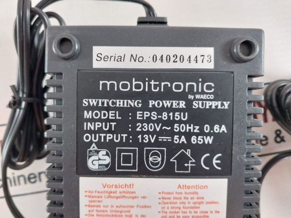 Mobitronic Eps-815u Switching Power Supply - Aeliya Marine