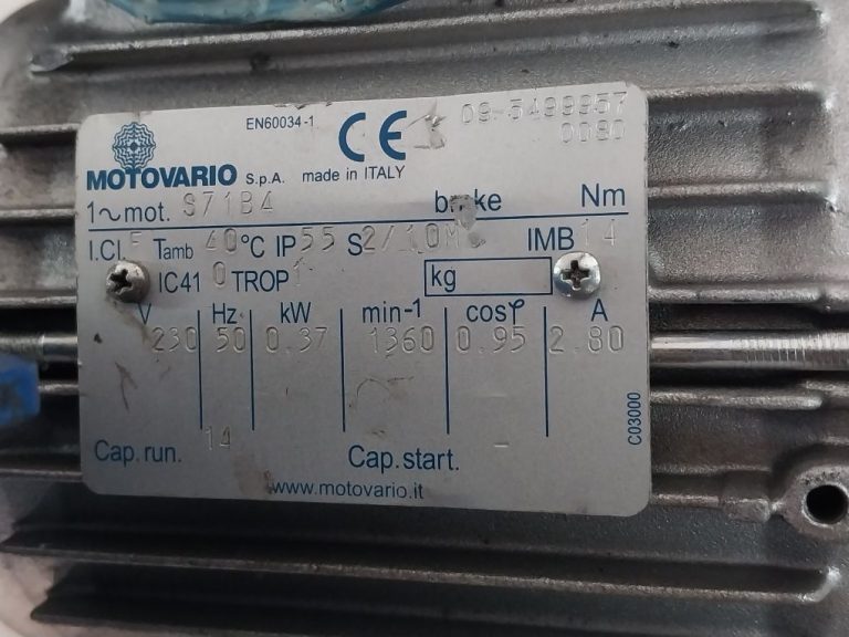 Motovario Gear-motor Ges 5/6 6.2 - Aeliya Marine