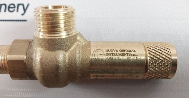 Nuova General Instruments D7/c Safety Valve - Aeliya Marine