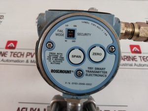 Rosemount 1151 Pressure Transmitter (Display Not Working) - Aeliya Marine