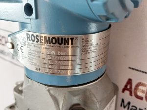 Rosemount 3051 Cd2 A22a 1b I1 L4 Pressure Transmitter 250 Bar - Aeliya ...