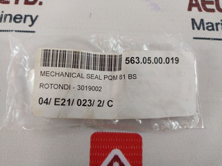 Rotondi Pqm 81 Bs Pump Mechanical Seal - Aeliya Marine