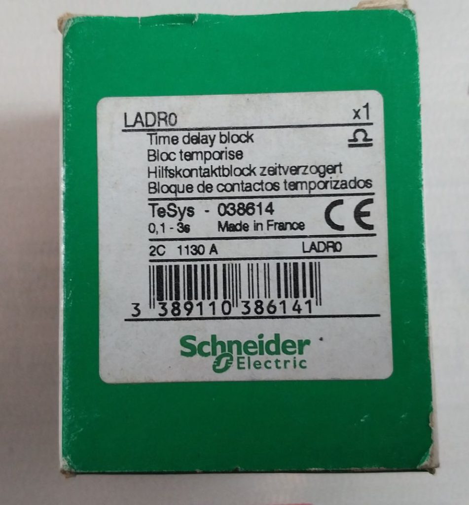 Schneider Electric Ladr0 Time Delay Auxiliary Contact Block - Aeliya Marine
