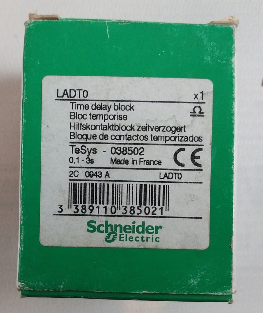 Schneider Electric Ladt0 Time Delay Auxiliary Contact Block - Aeliya Marine