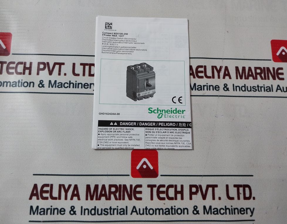 Schneider Electric Merlin Gerin Nsx 100n Circuit Breaker 800v - Aeliya Marine