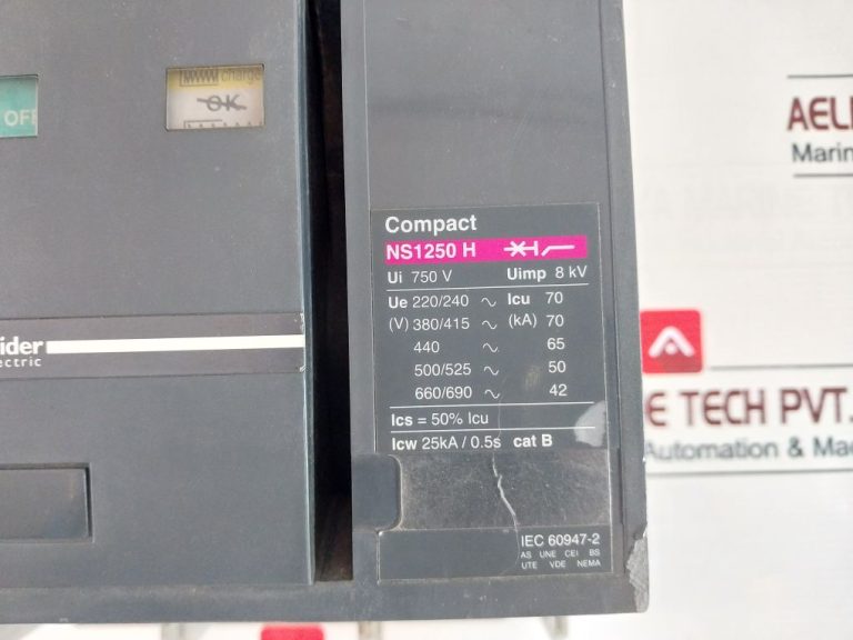 Schneider Electric Ns1250h Circuit Breaker Trip Unit - Aeliya Marine