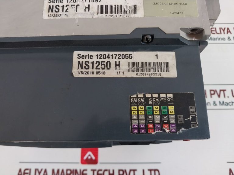 Schneider Electric Ns1250h Circuit Breaker Trip Unit - Aeliya Marine