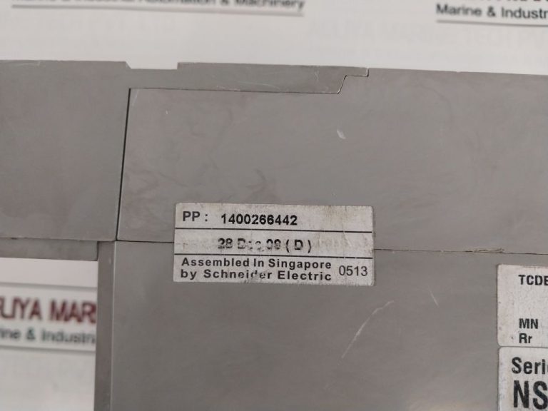 Schneider Electric Ns1250h Circuit Breaker Trip Unit - Aeliya Marine