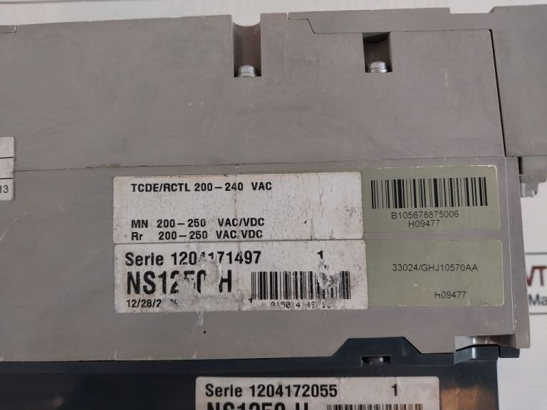 Schneider Electric Ns1250h Circuit Breaker Trip Unit - Aeliya Marine